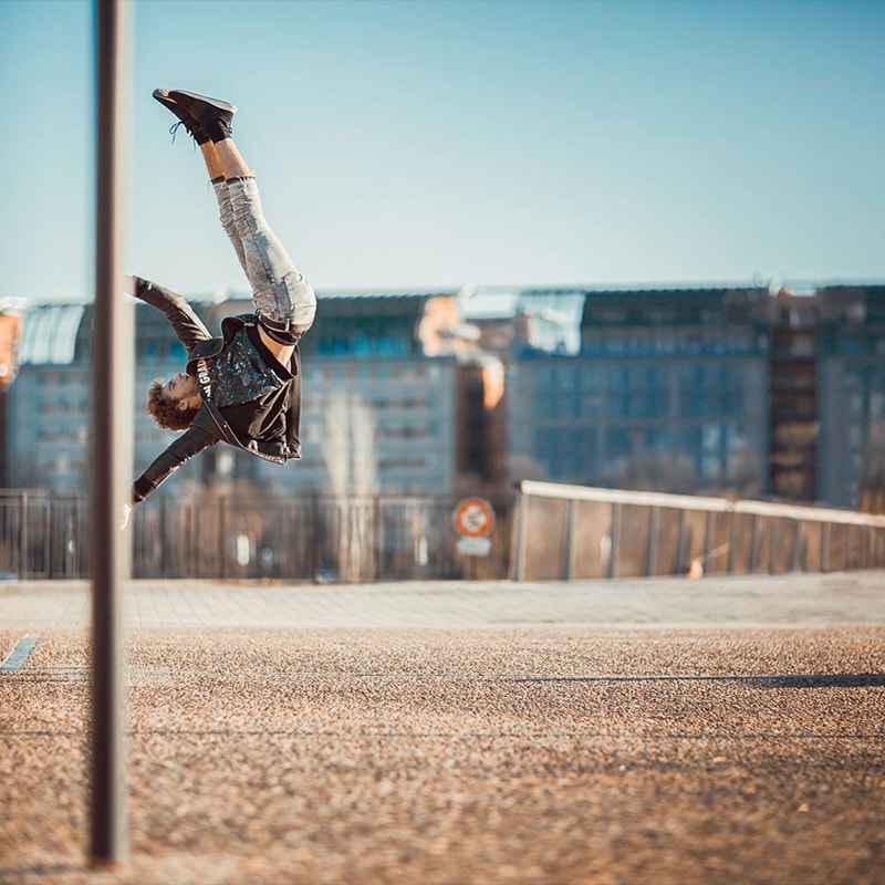 Jonathan Dumont Professionnel de Parkour et Freerunning
