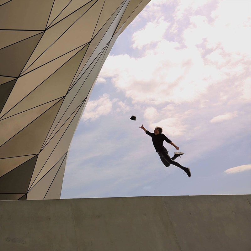 Jonathan Dumont Professionnel de Parkour et Freerunning