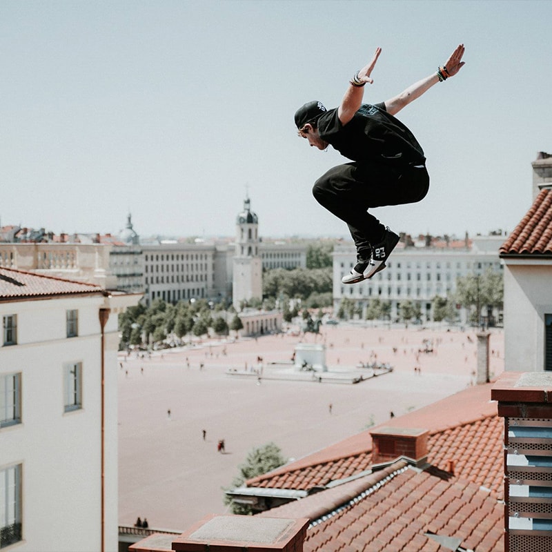 Jonathan Dumont Professionnel de Parkour et Freerunning