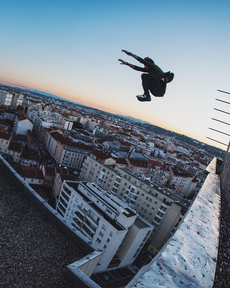 Jonathan Dumont Professionnel de Parkour et Freerunning