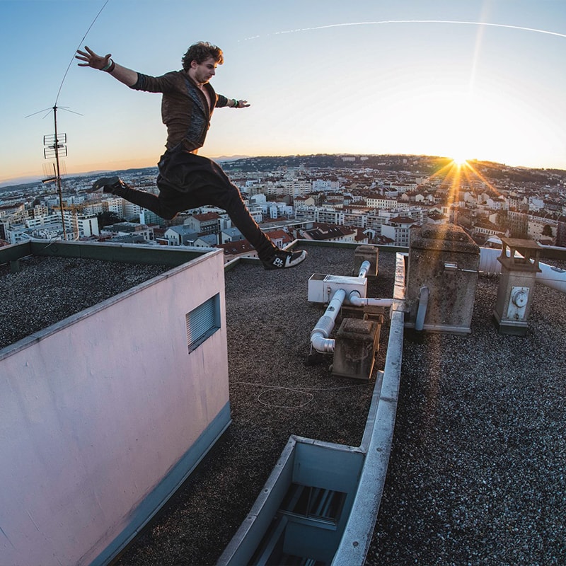 Jonathan Dumont Professionnel de Parkour et Freerunning